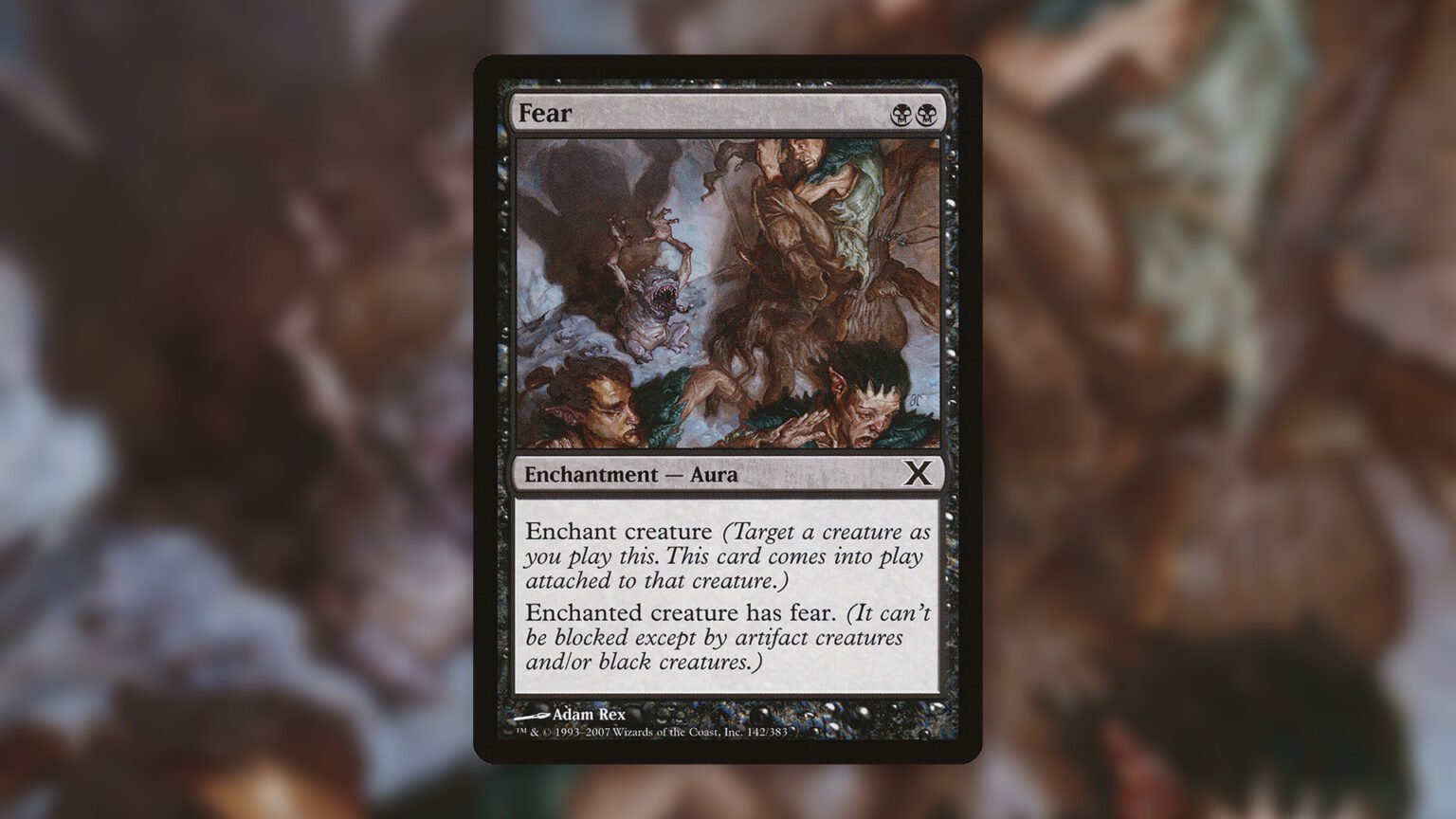 Fear in Magic: The Gathering – A Retired Mechanic's Legacy - mtg.cards